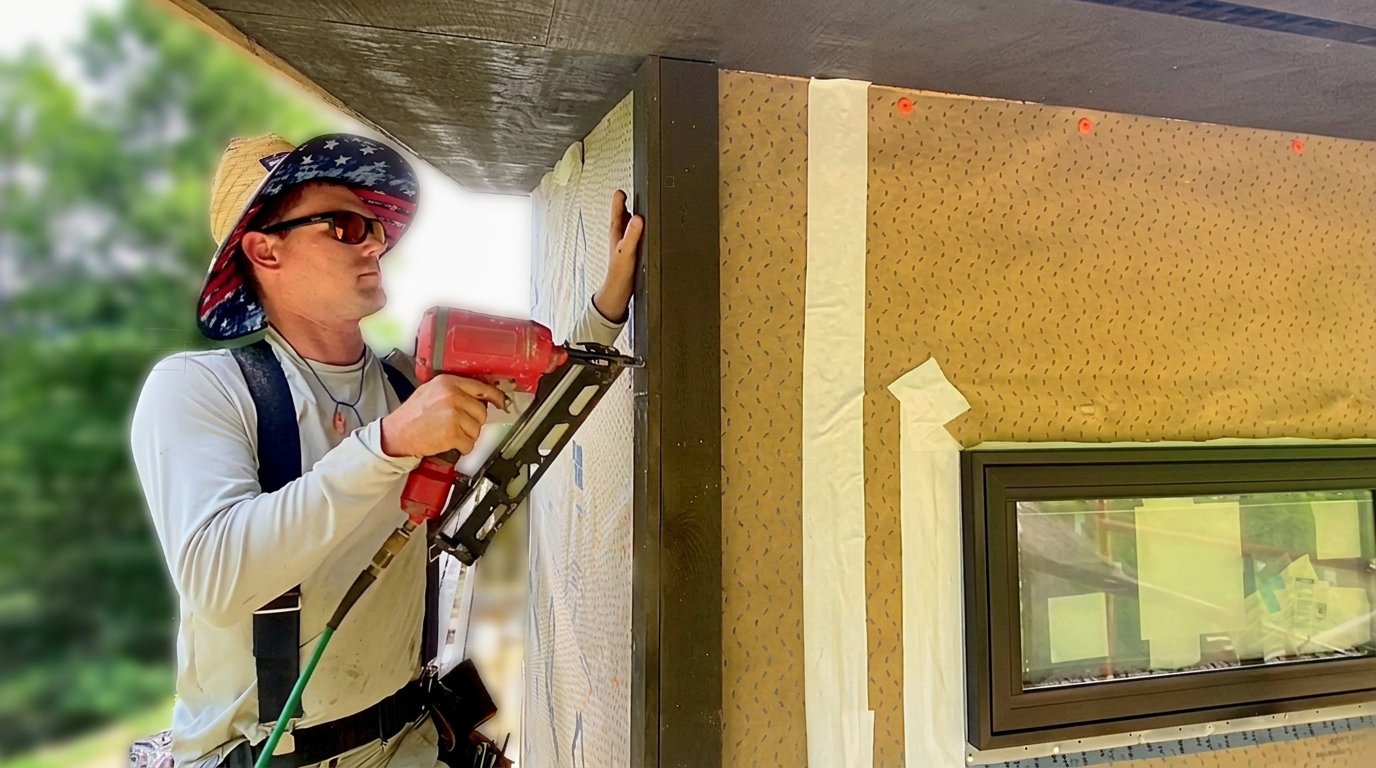 House build EP 11: Tackling the exterior trim