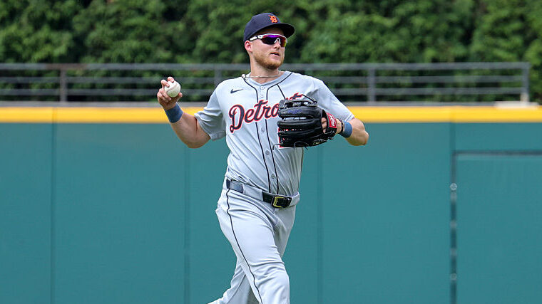 Parker Meadows’ struggles make his roster spot less certain
