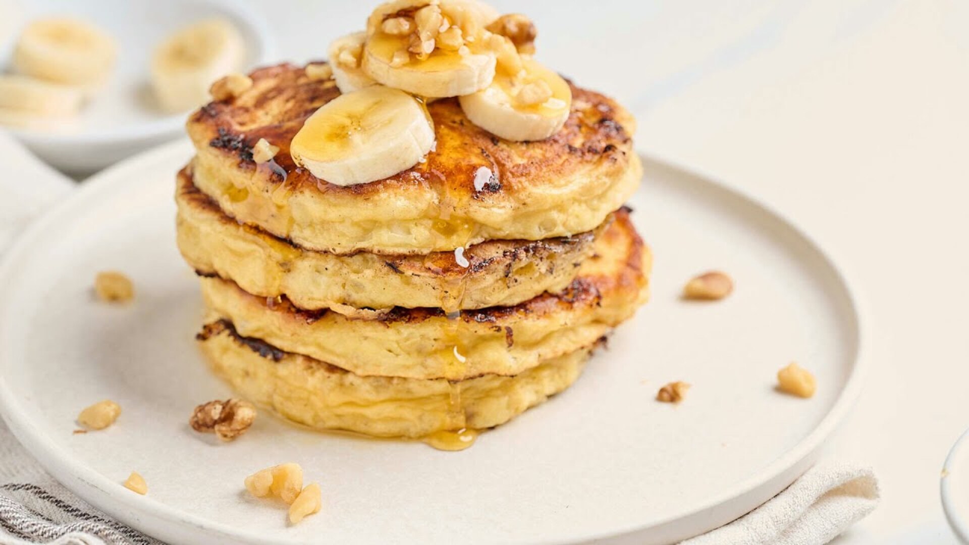 Banana protein pancakes recipe