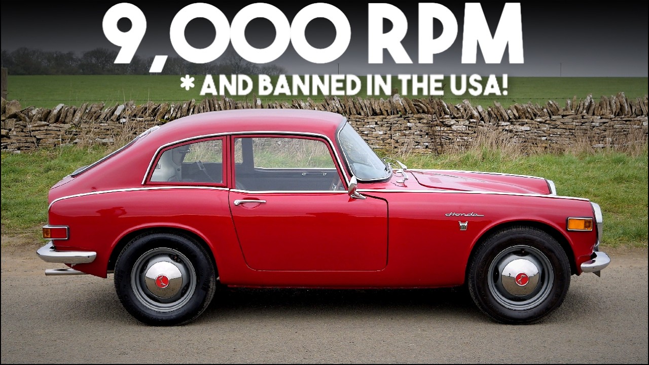When Japan beat Europe and terrified the Americans. Honda S800 (1968)