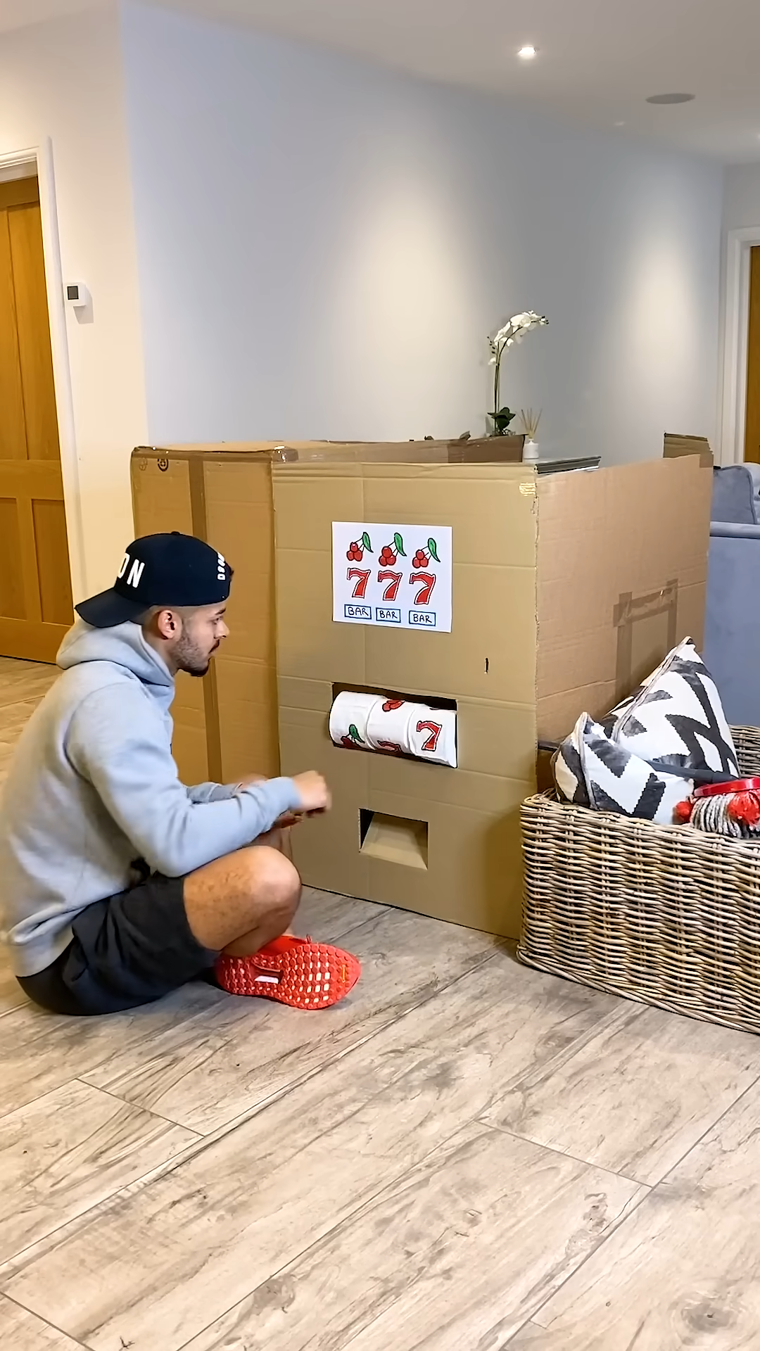 Home-made slot machine