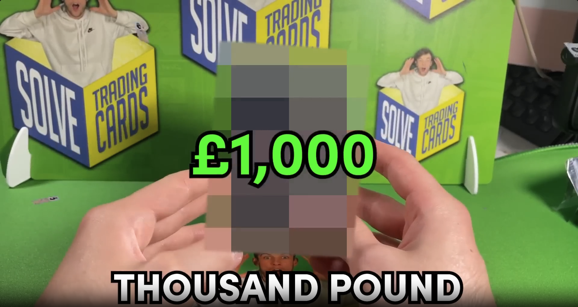 £1 vs £1,000 pack of football cards!