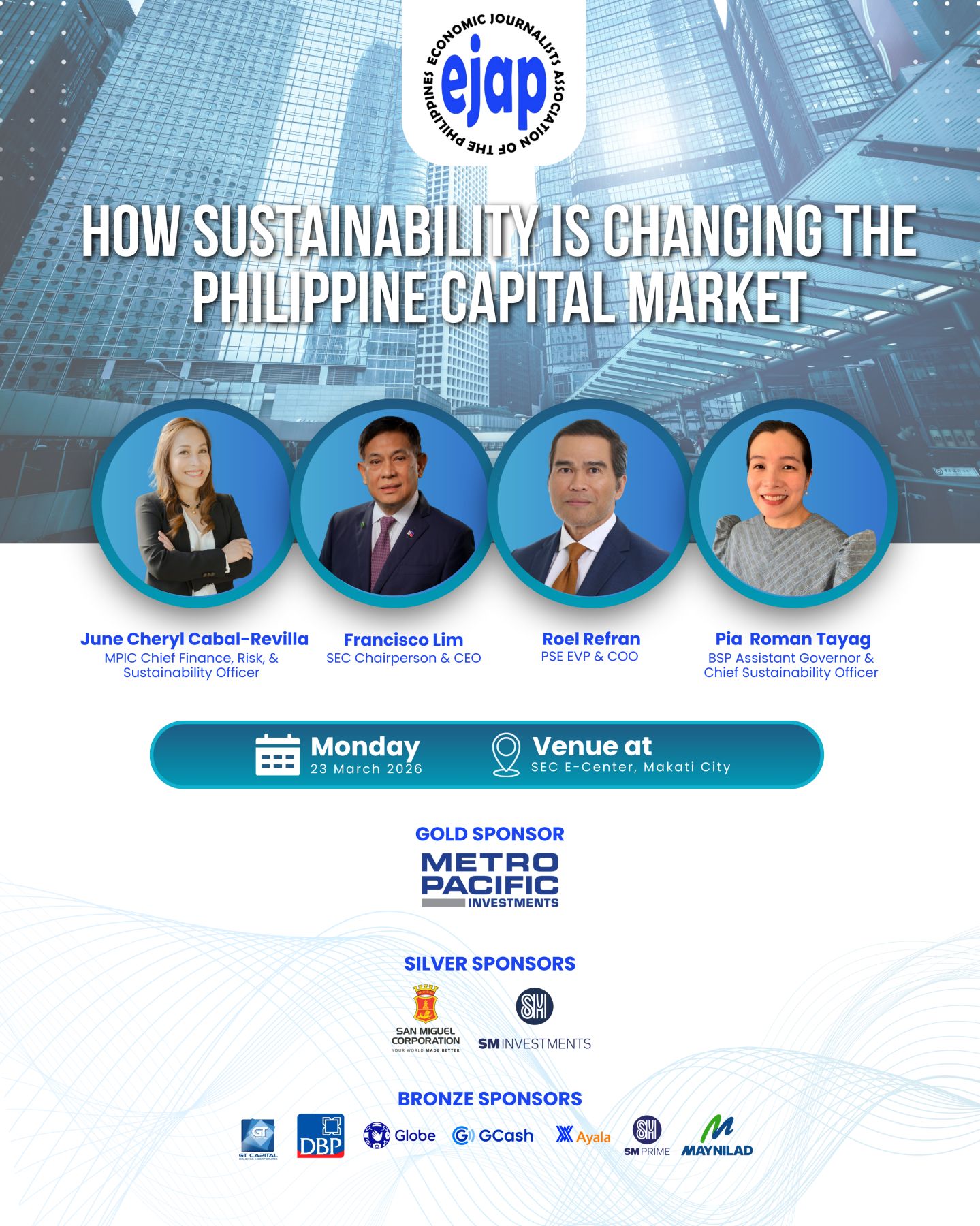 EJAP to host first sustainability forum