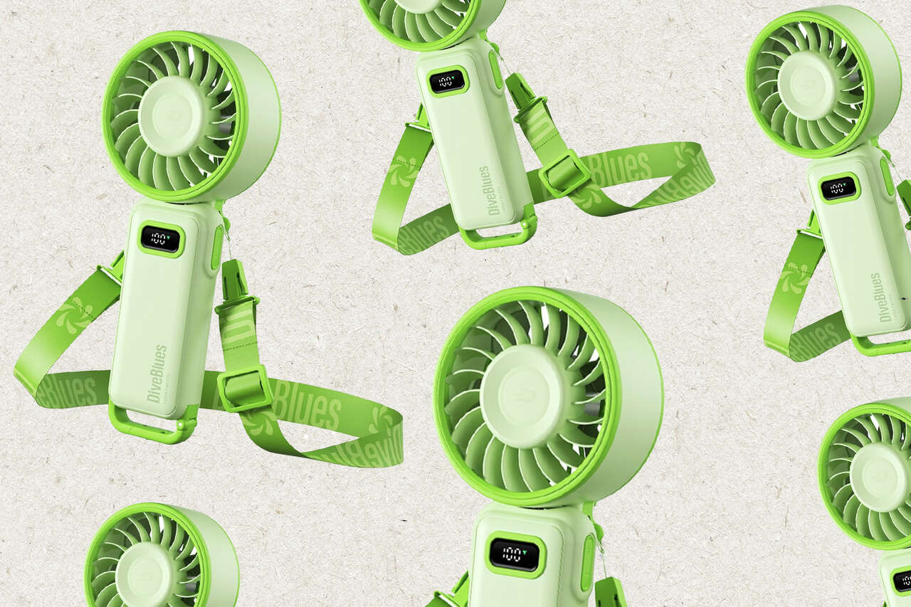 This $18 portable fan is the easiest way to deal with spring heat