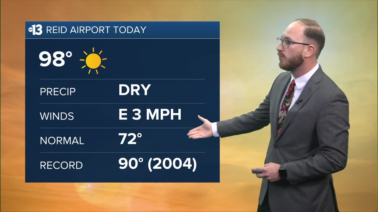 Guy's forecast: Another day, another new hottest March temperature on ...