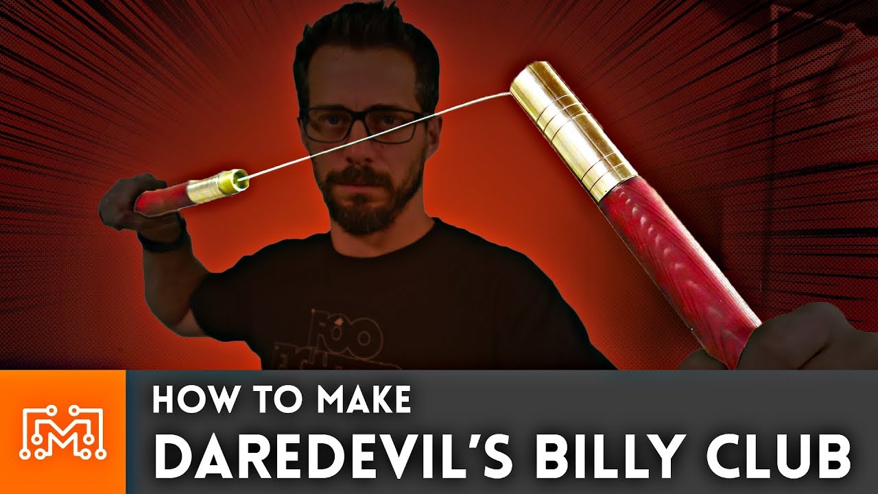 How to make Daredevil's billy club | I Like To Make Stuff