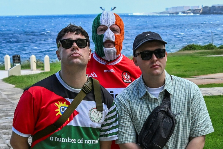 Rap group Kneecap says crisis-hit Cuba being 'strangled'