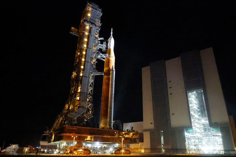 NASA readies rocket for launch ahead of first Moon mission in 50 years