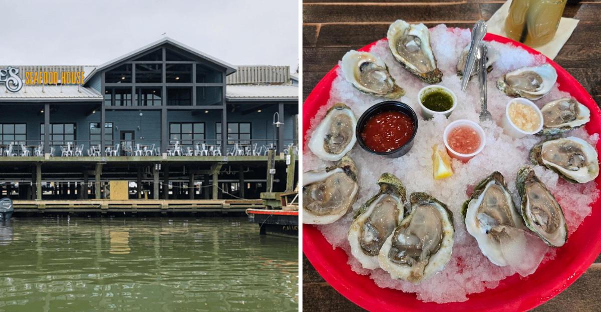 This dockside Texas oyster bar is where locals go for the freshest catch