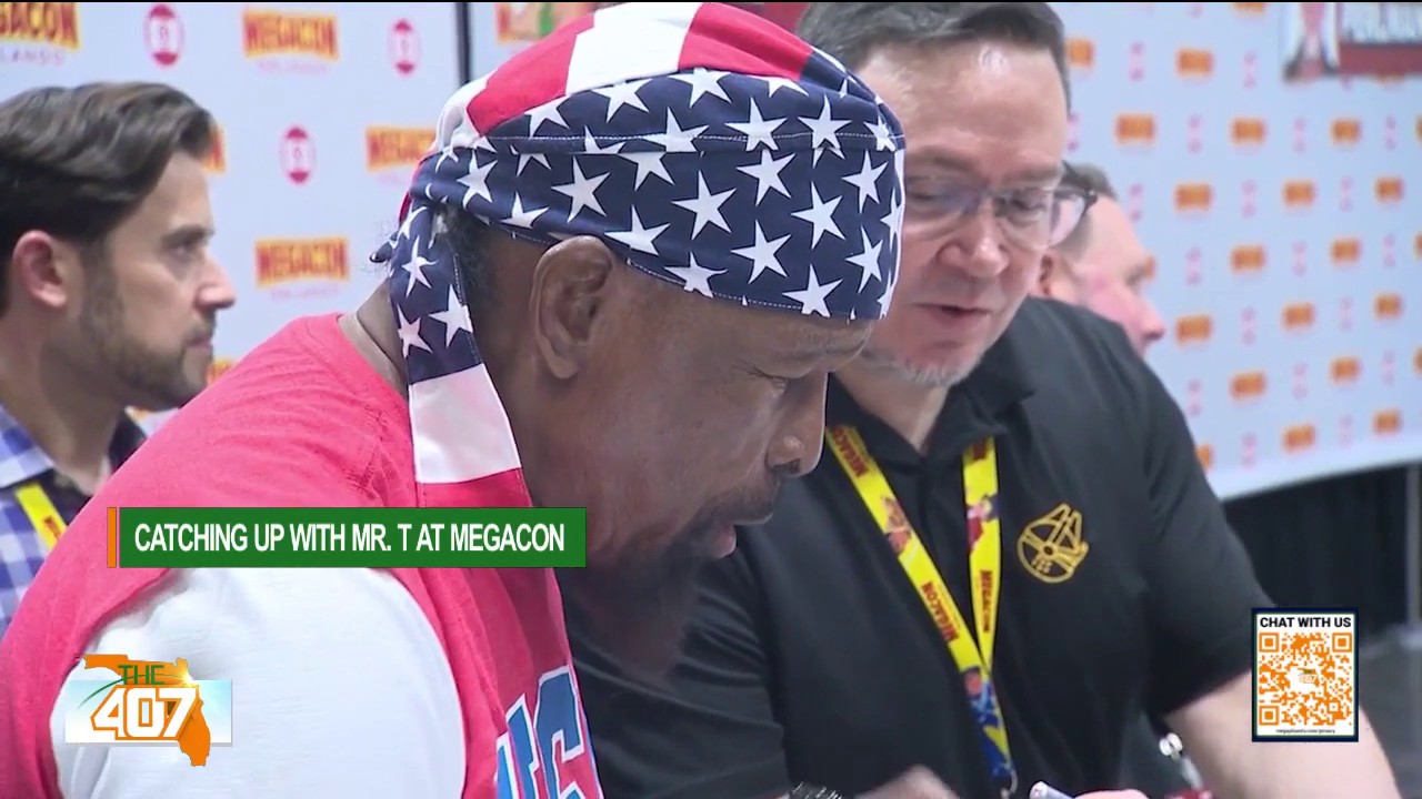 Live at 2026 Orlando MegaCon: Mr. T signs autographs, meets attendees