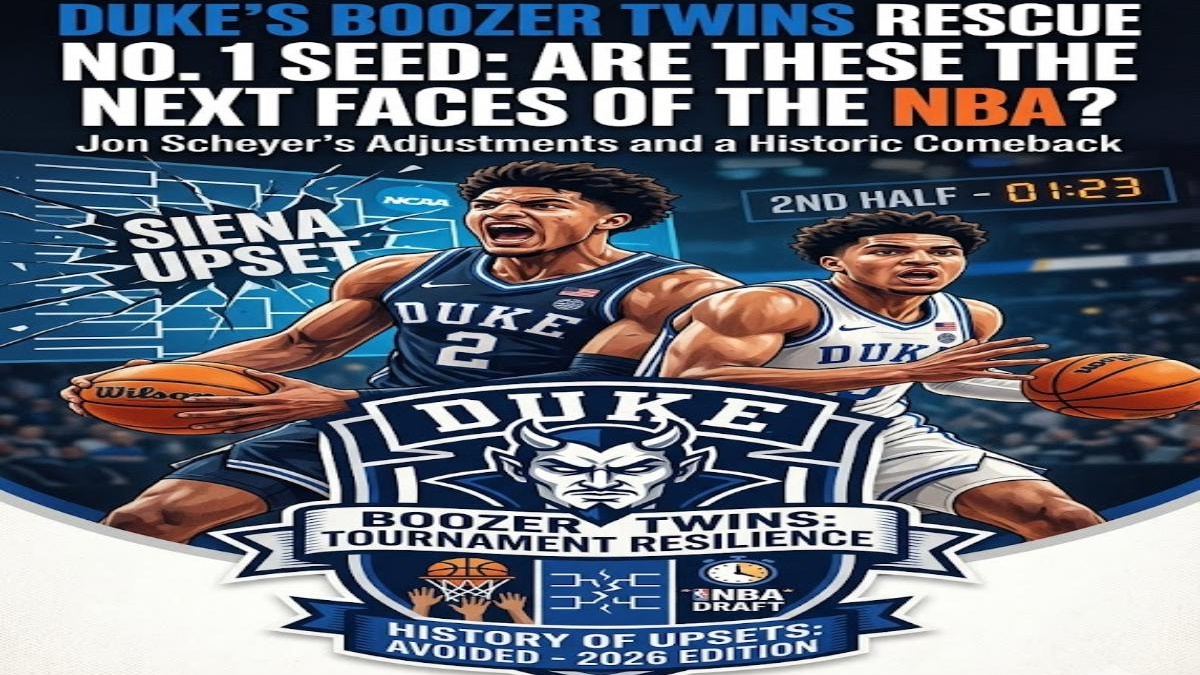 Dukes Boozer twins rescue No. 1 seed: Are these the next faces of the NBA?