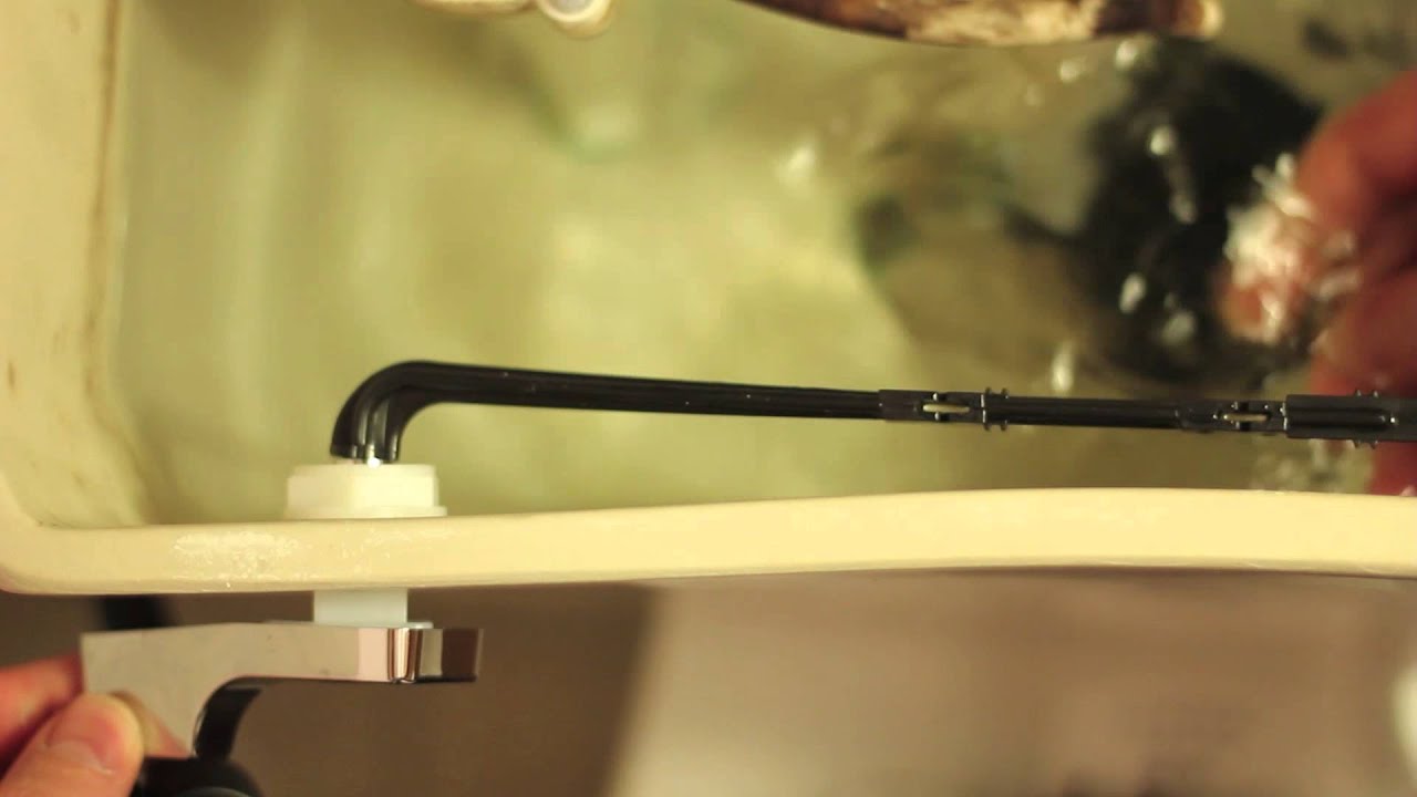 How to fix or replace a toilet handle / flush lever