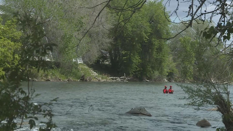 Fire officials suggest avoid going into the Truckee River to cool off