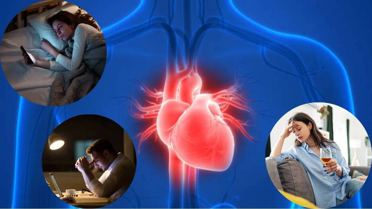 Heart health alert: 6 habits to avoid after 8 PM to lower ...