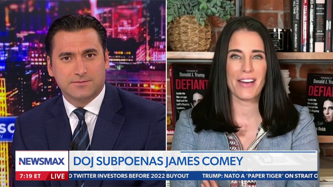 Former Trump lawyer Christina Bobb discusses James Comey being ...