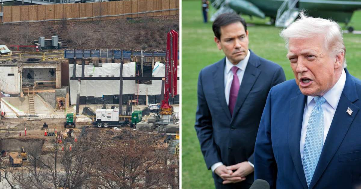 Trump says White House construction noise 'makes me happy,' jokes ...