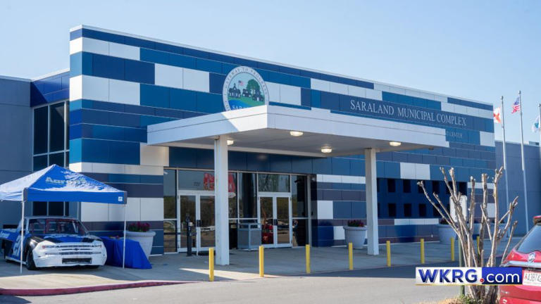 Saraland officials celebrate event center opening with ribbon-cutting ...