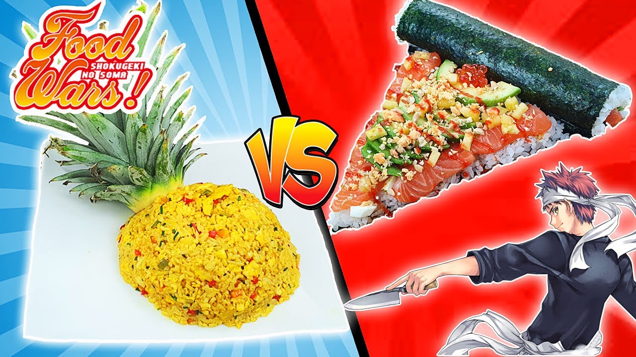 ¿Cuál es el mejor? Curry con piña o sushi pizza