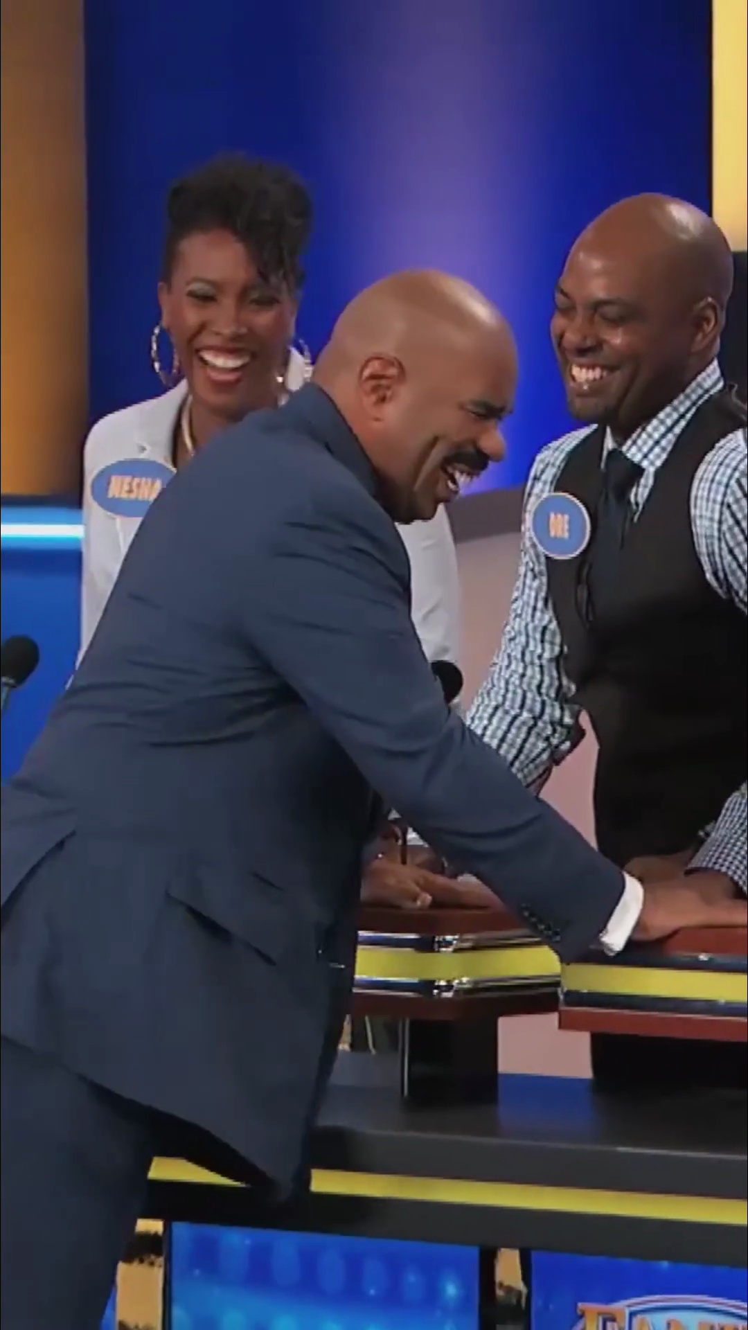 Steve Harvey learns why Tre lost his phone for 2 years on Family Feud