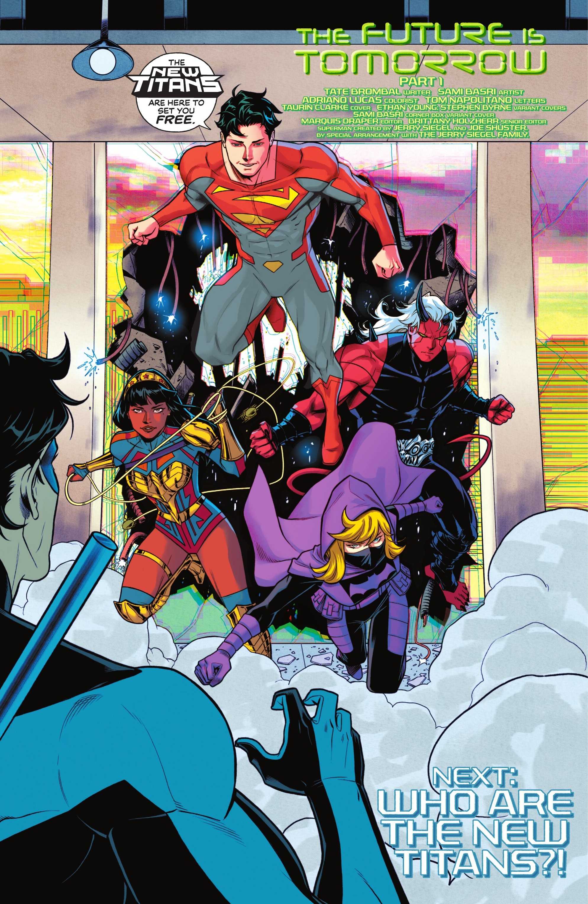 DC unveils new version of Teen Titans for Superman's new appearance ...