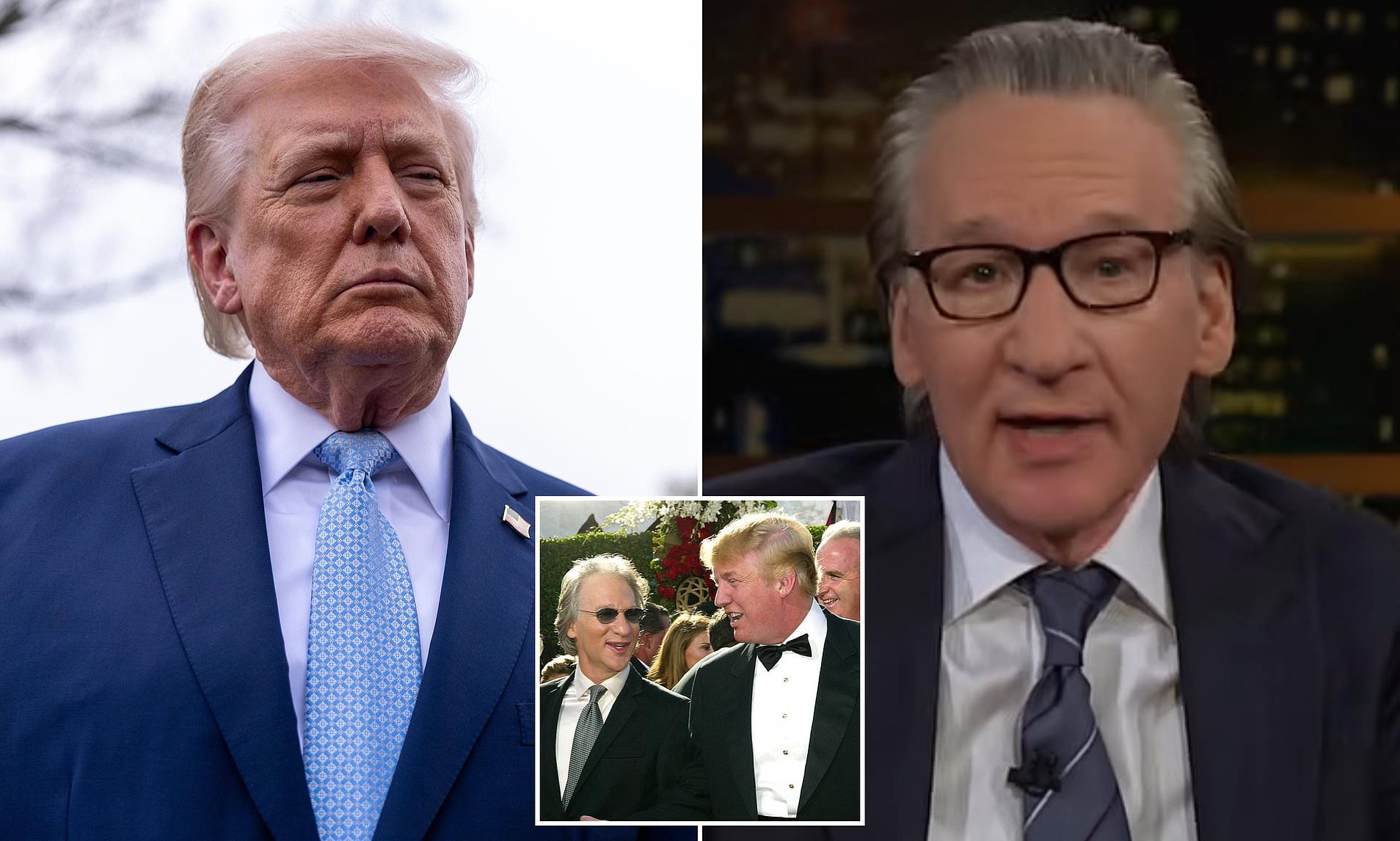 Trump insults Bill Maher as comedian expected to win prestigious prize ...
