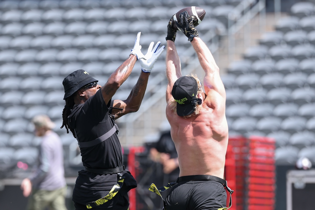 Logan Paul pulls off big interception of Joe Burrow ahead of flag ...