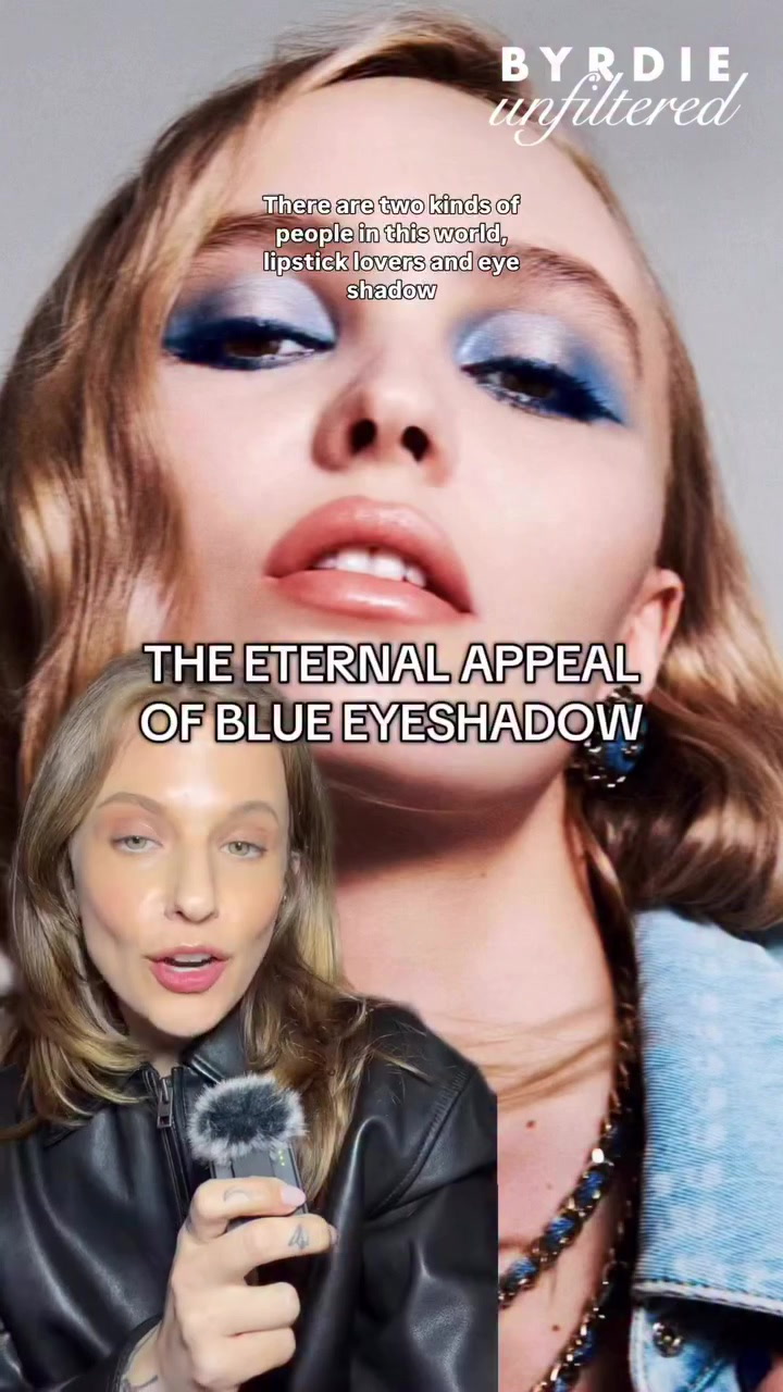 The eternal appeal of blue eyeshadow