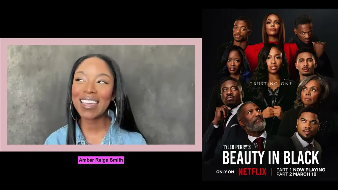 Amber Reign Smith talks Rain's bold evolution in 'Beauty in Black' season 2