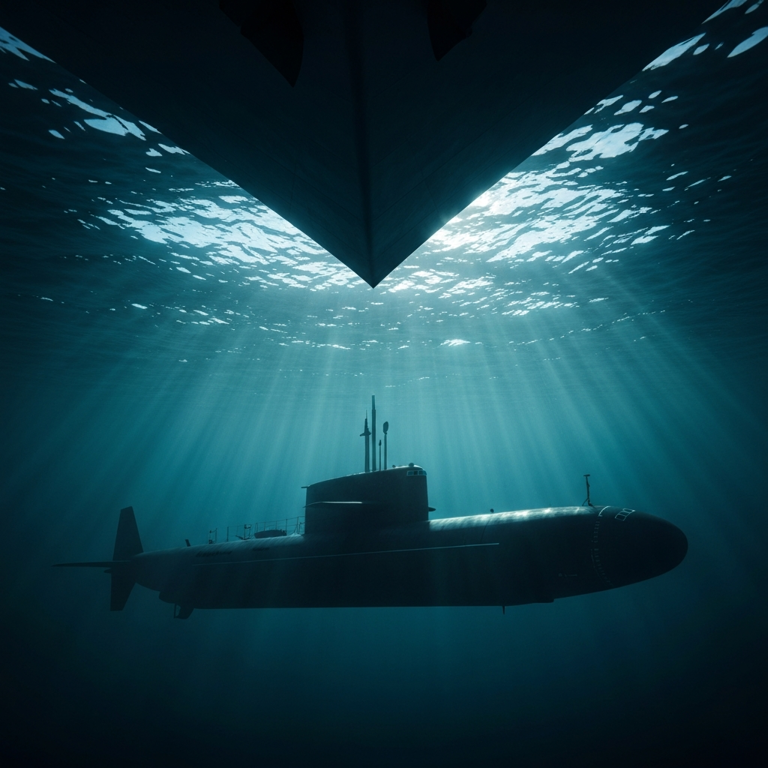 Russian submarine attacks wrong US Navy ship: The truth