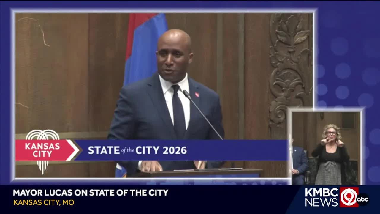 Kansas City, Missouri mayor Quinton Lucas outlining city priorities for ...