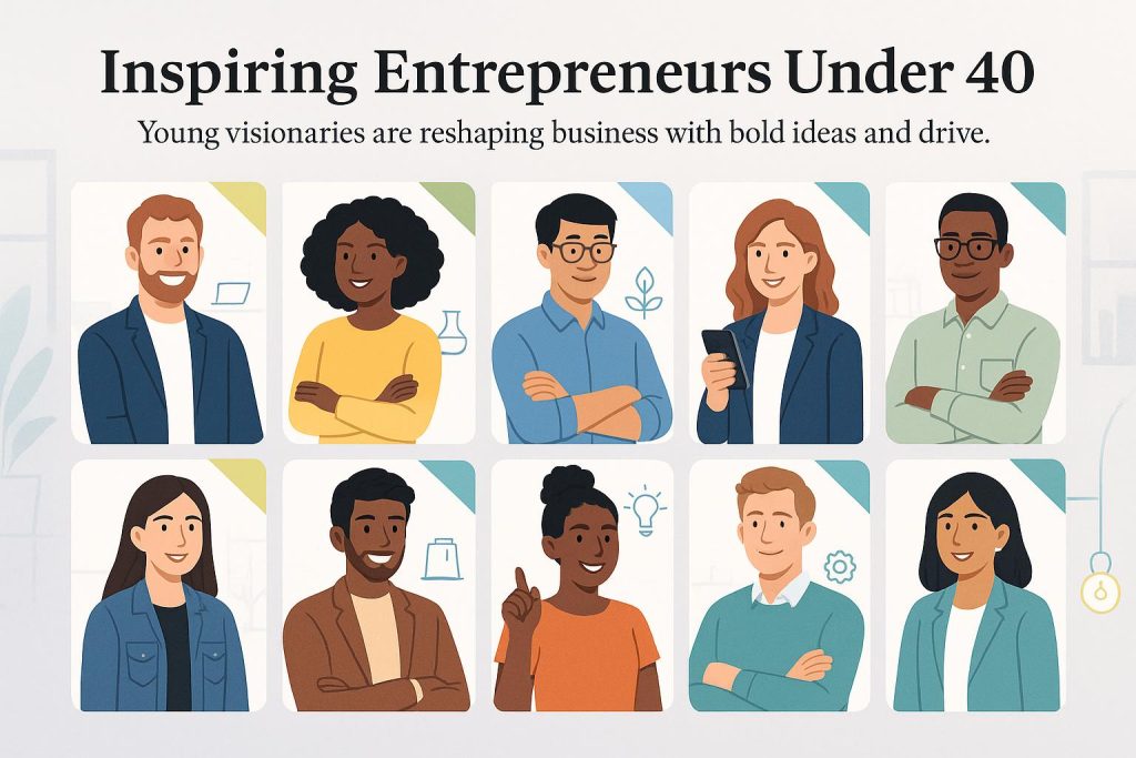 Young entrepreneurs: 10 inspiring business owners under 40