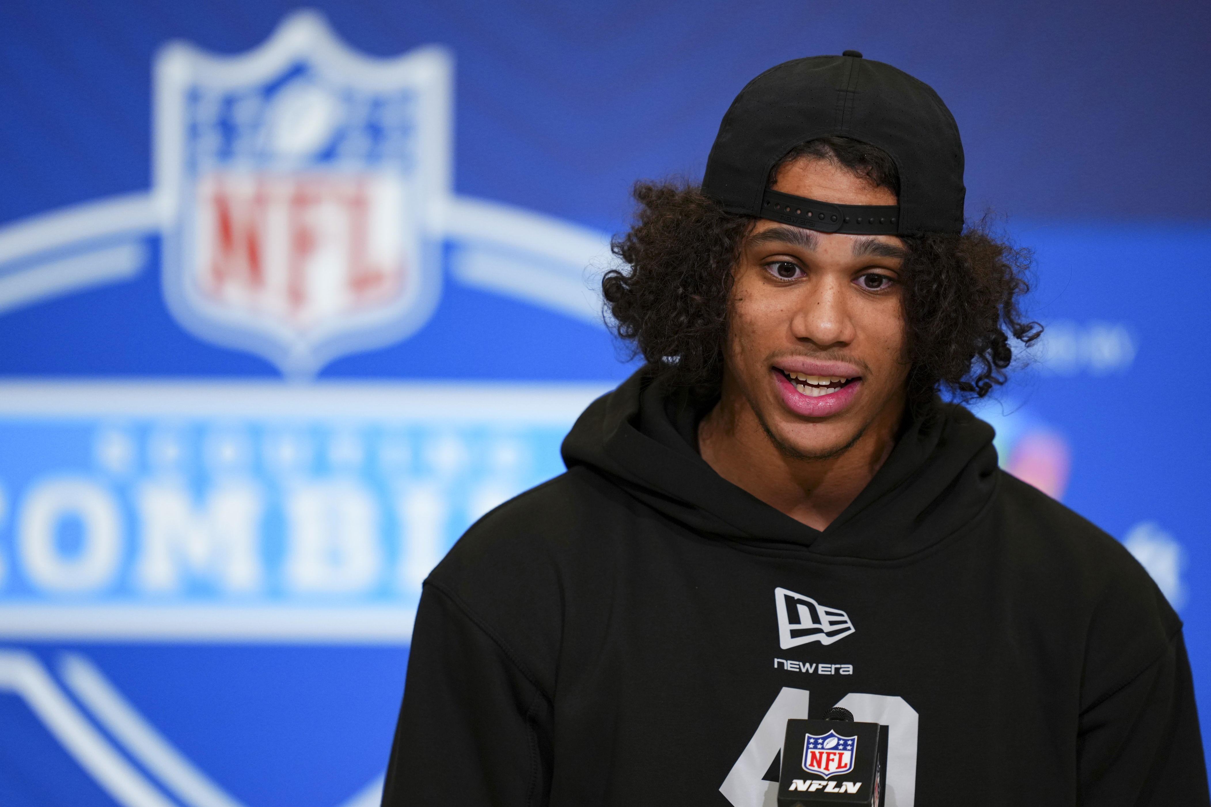 Jordyn Tyson reacts to possibility of teaming up with Travis Kelce
