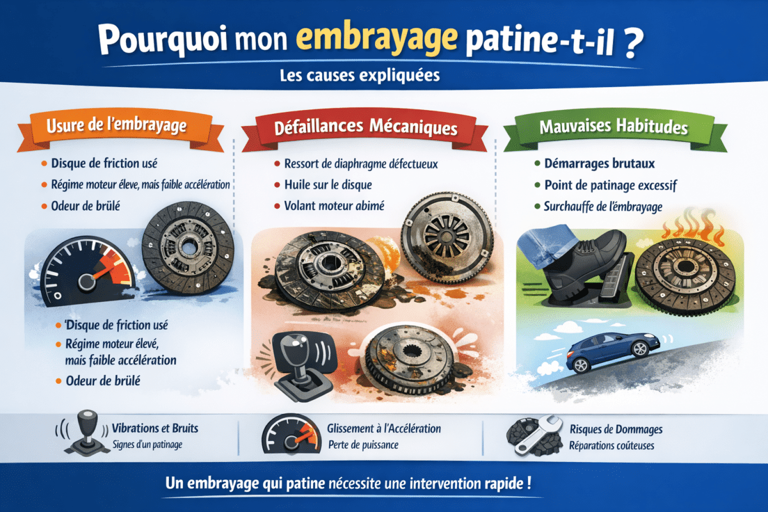 Embrayage Neuf Qui Patine