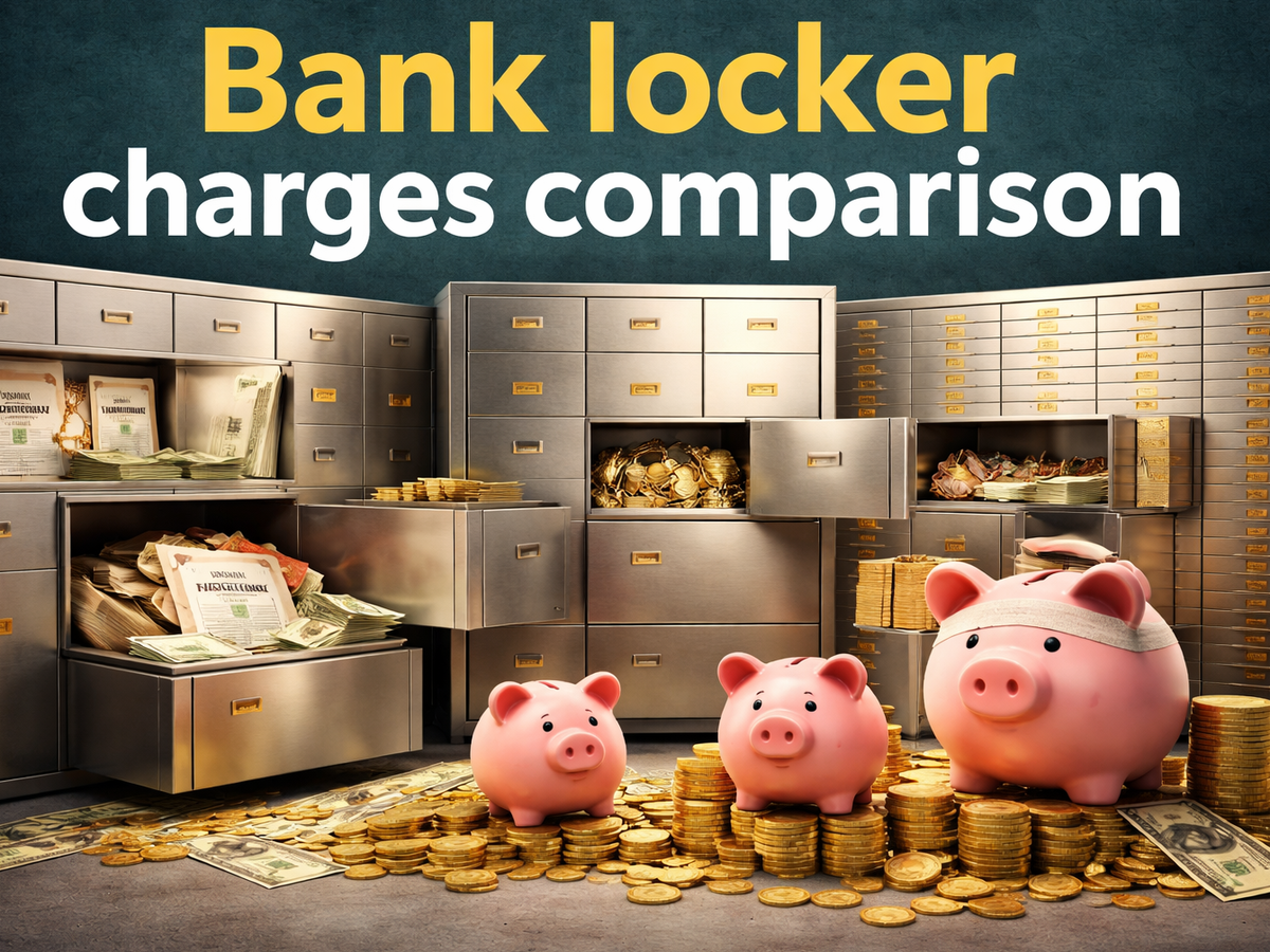 Bank locker charges comparison: SBI vs HDFC Bank vs Axis Bank vs Canara ...