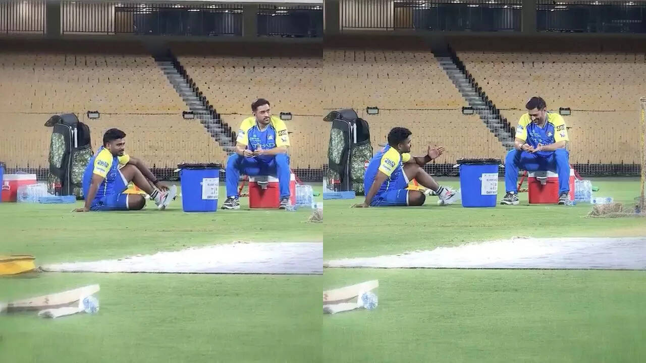 MS Dhoni signs, Sanju Samson refuses - CSK's new star wins hearts with ...