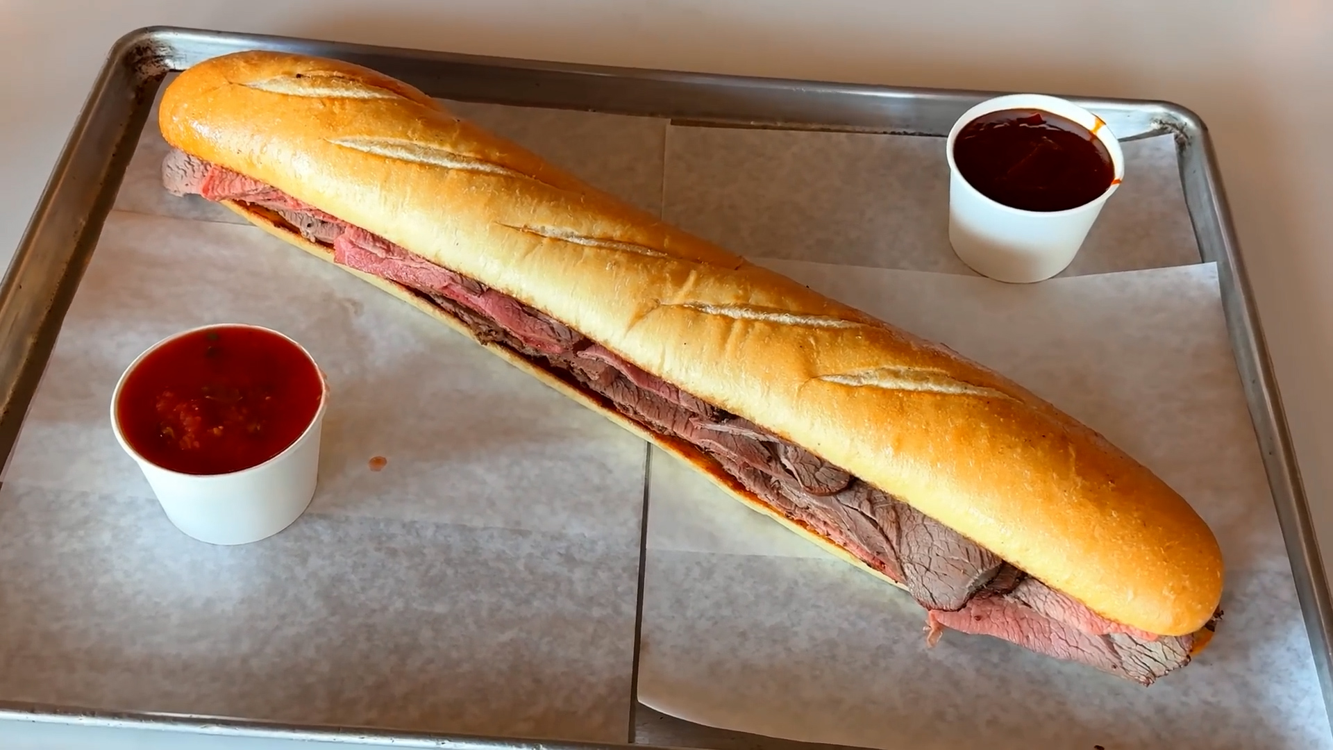 Almost everyone fails this steak sandwich food challenge