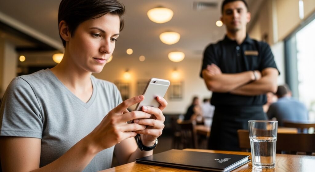 What waiters notice first when you open menus might surprise you
