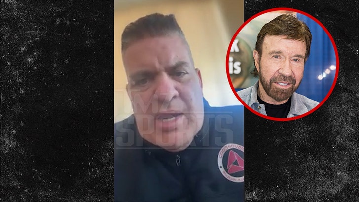 Chuck Norris' legendary jiu-jitsu coach Rigan Machado, Rickson Gracie ...