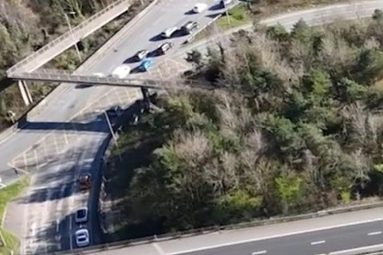 Anger as enormous 'distraction' to appear on M4 roundabout in Cardiff