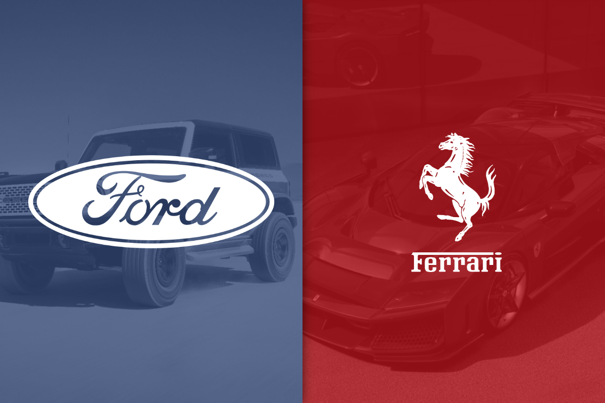 Better industrial stock: Ford vs. Ferrari