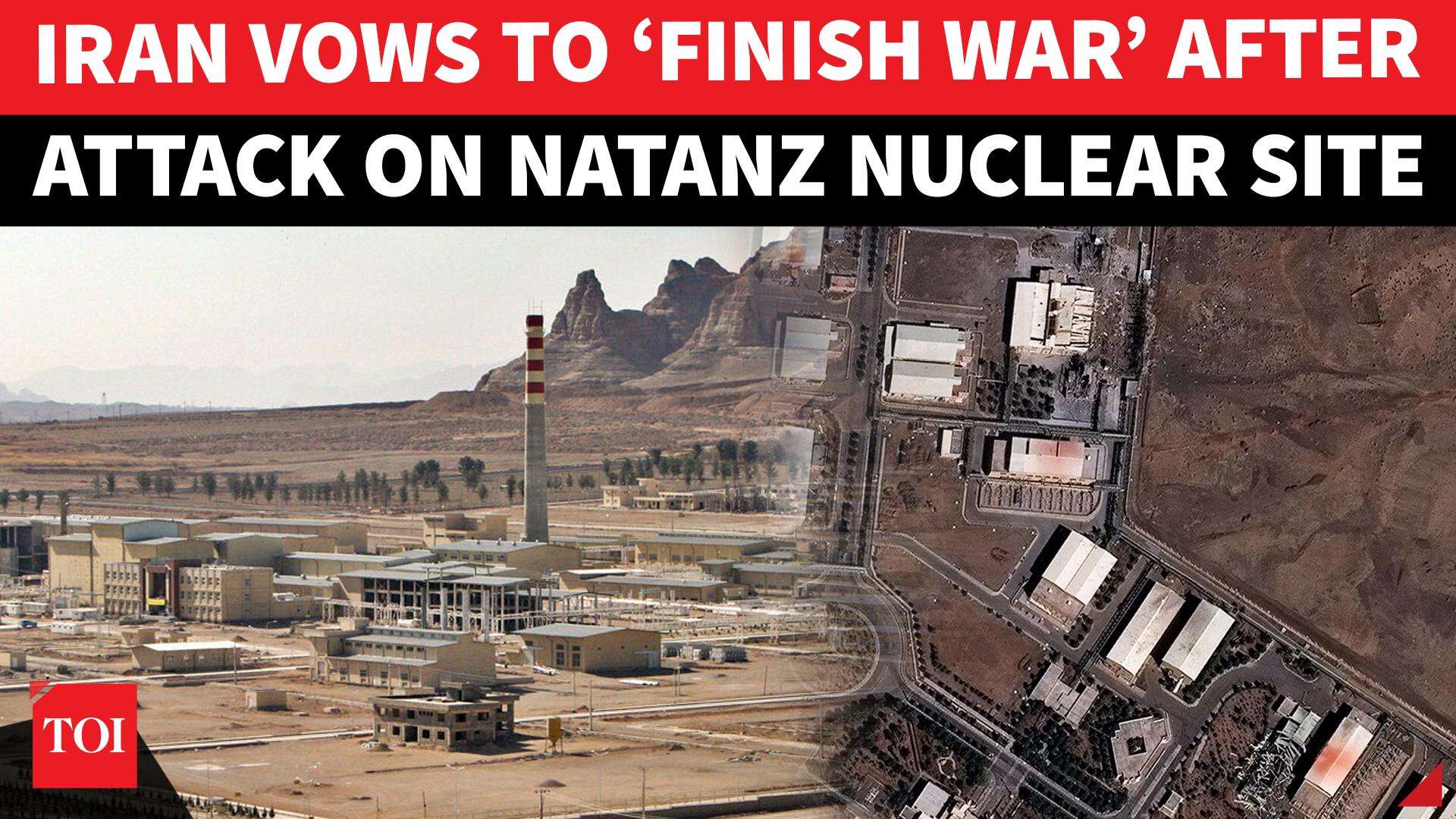 Nuclear leak fears rise after Natanz strike as Iran slams US.-Israel ...