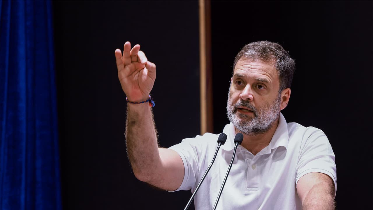 Rupee fall, fuel price rise: Rahul Gandhi slams Centre's 'empty rhetoric'