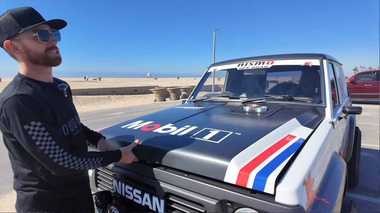 Custom Nissan Patrol with 600HP engine