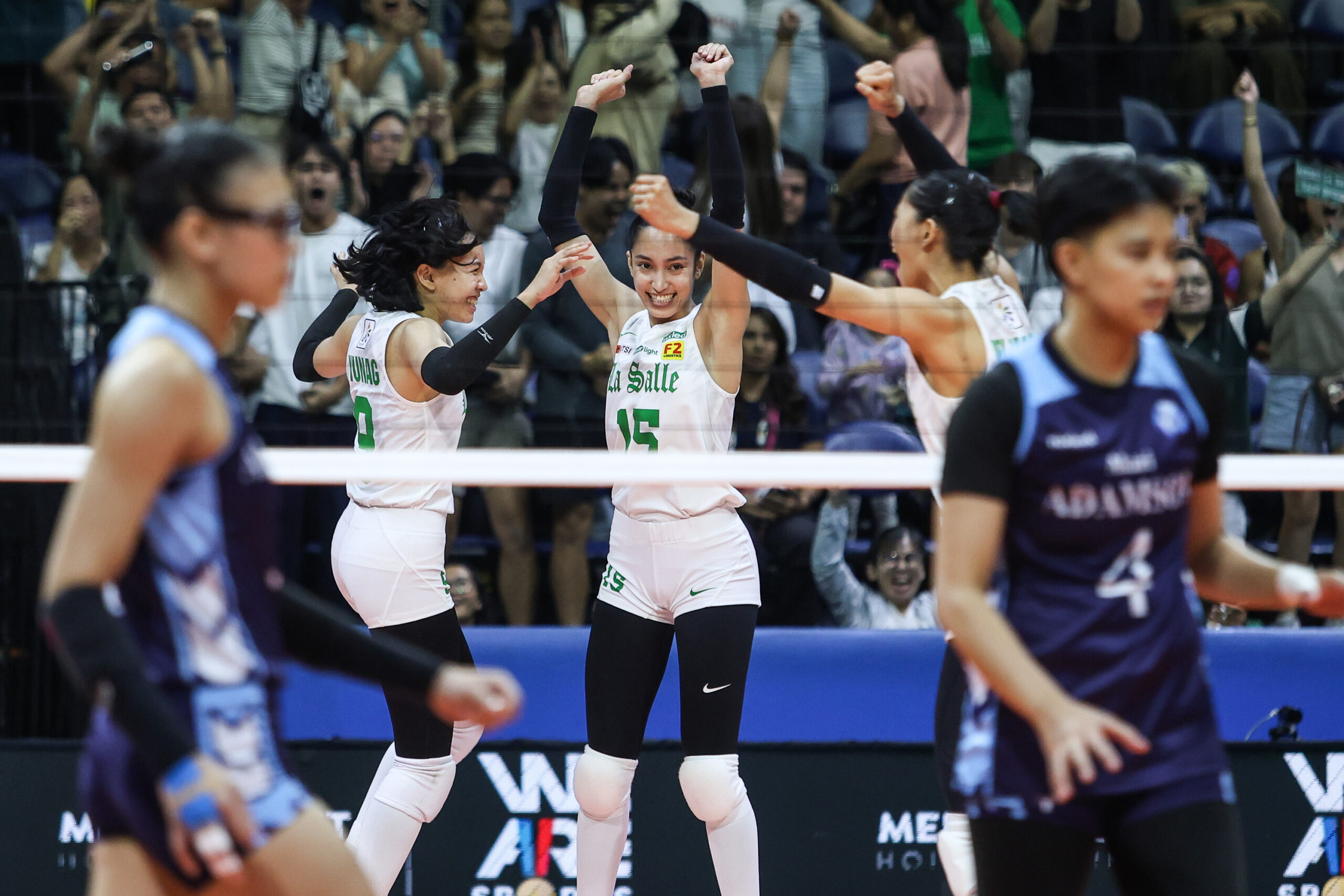 UAAP women’s volleyball: La Salle goes 8-0, UST wins 3rd straight