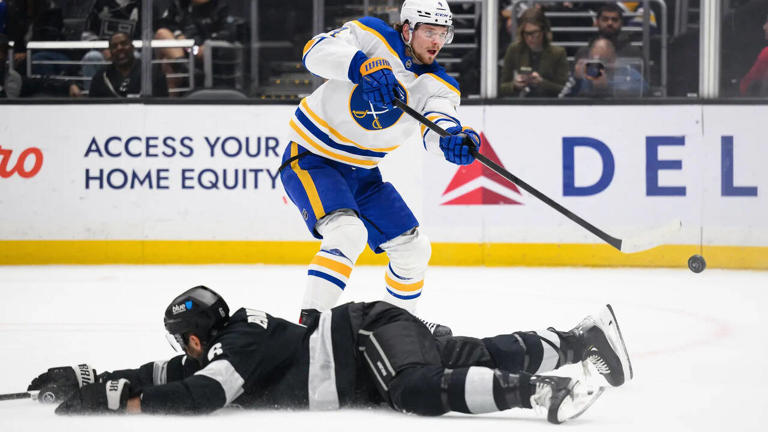 Buffalo Sabres secure fourth straight win with 4-1 victory over Los ...