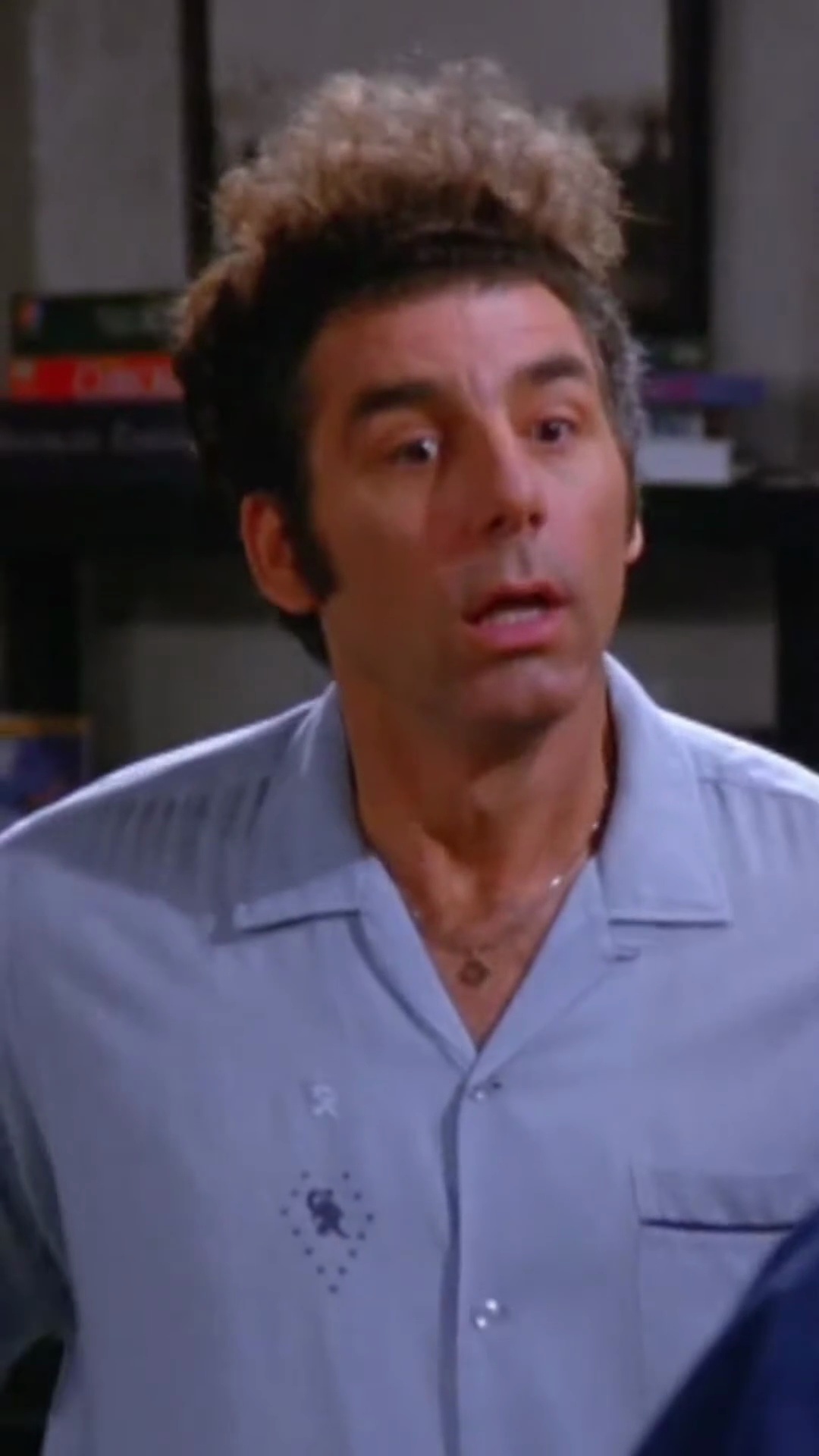 Kramer says there will be trouble on Seinfeld