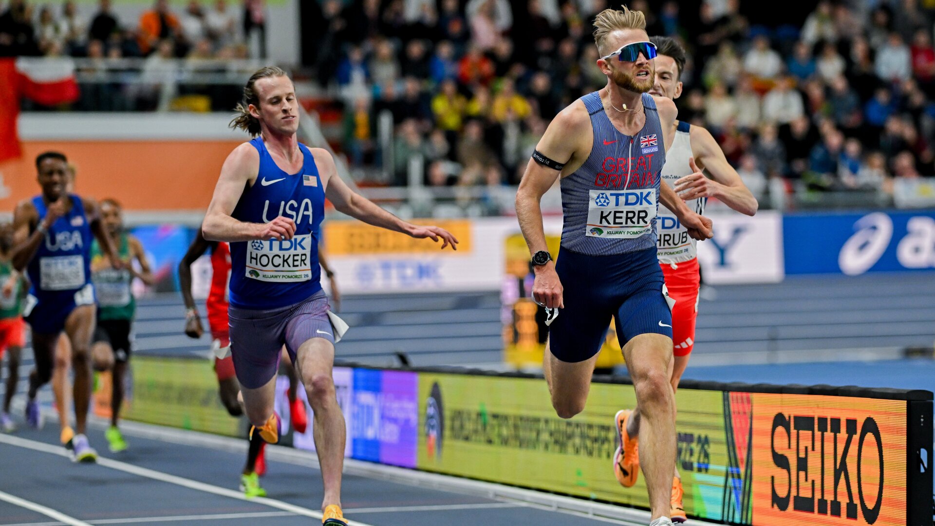 Josh Kerr Holds Off Cole Hocker For World Indoor Title Stokes Rivalry