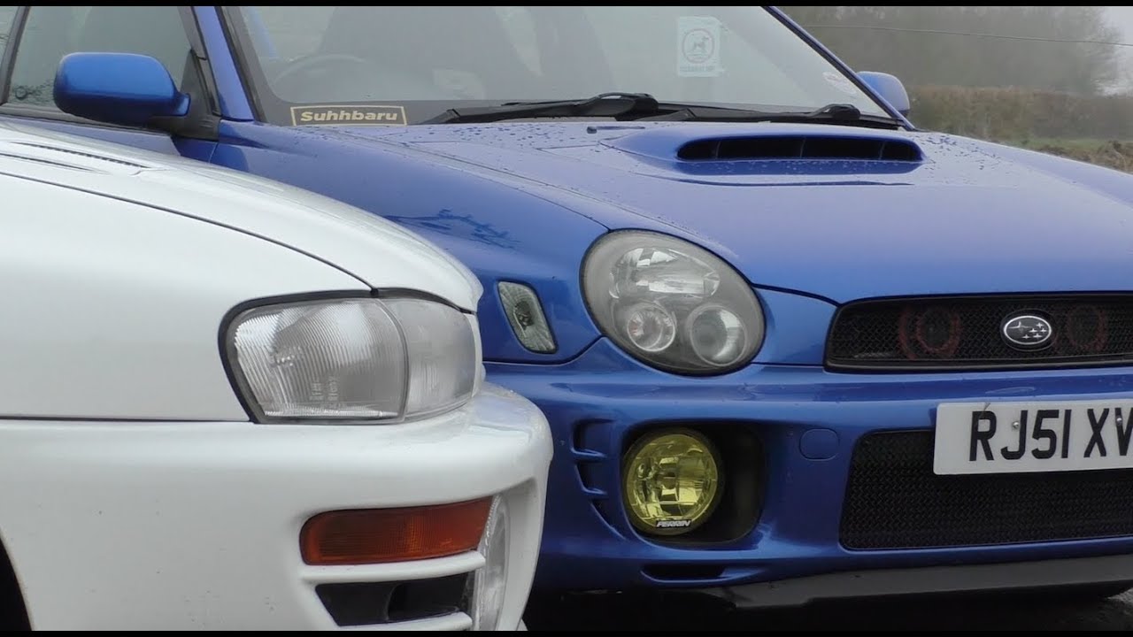 Subaru showdown: Classic vs. bugeye WRX