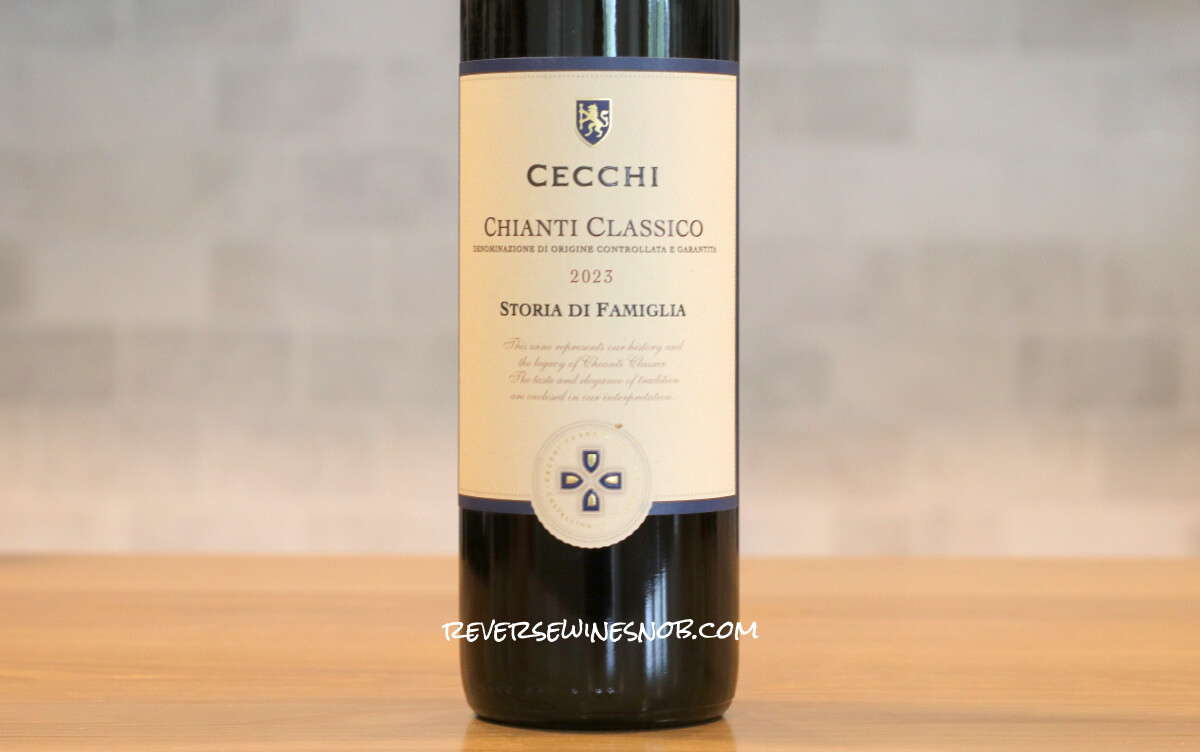 Cecchi Chianti Classico Storia di Famiglia – Quite impressive