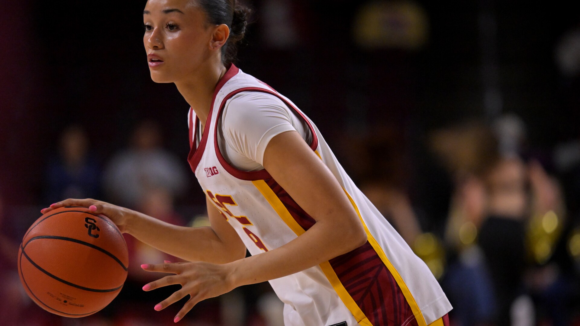 Q&A: Trojans guard Jazzy Davidson is not 'satisfied' after standout ...